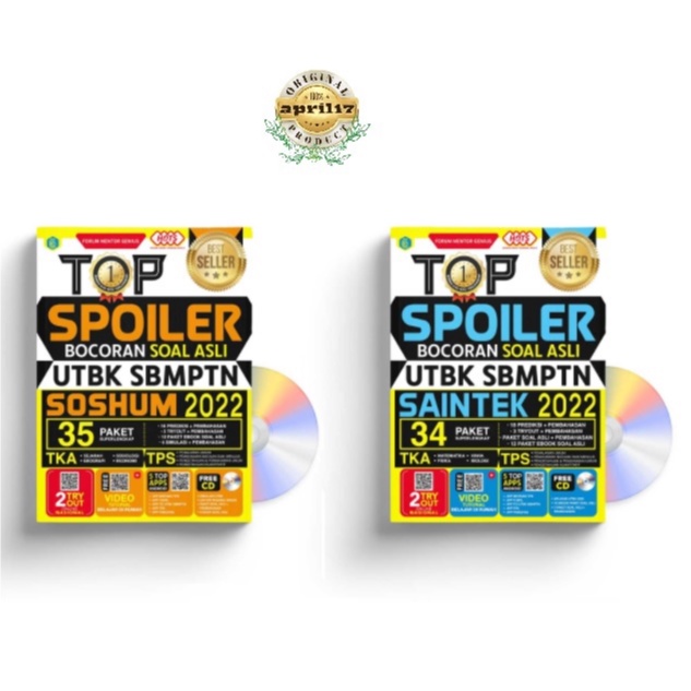 Jual TOP SPOILER BOCORAN SOAL ASLI UTBK SBMPTN SOSHUM 2022 +CD / TOP SPOILER BOCORAN SOAL ASLI ...