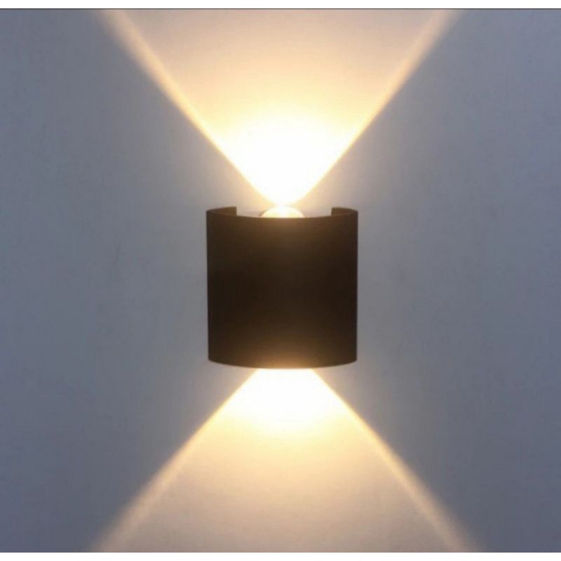 Jual Lampu dinding 2 arah 2w 2watt / Wall light Led 2 side 2W 2 watt ...