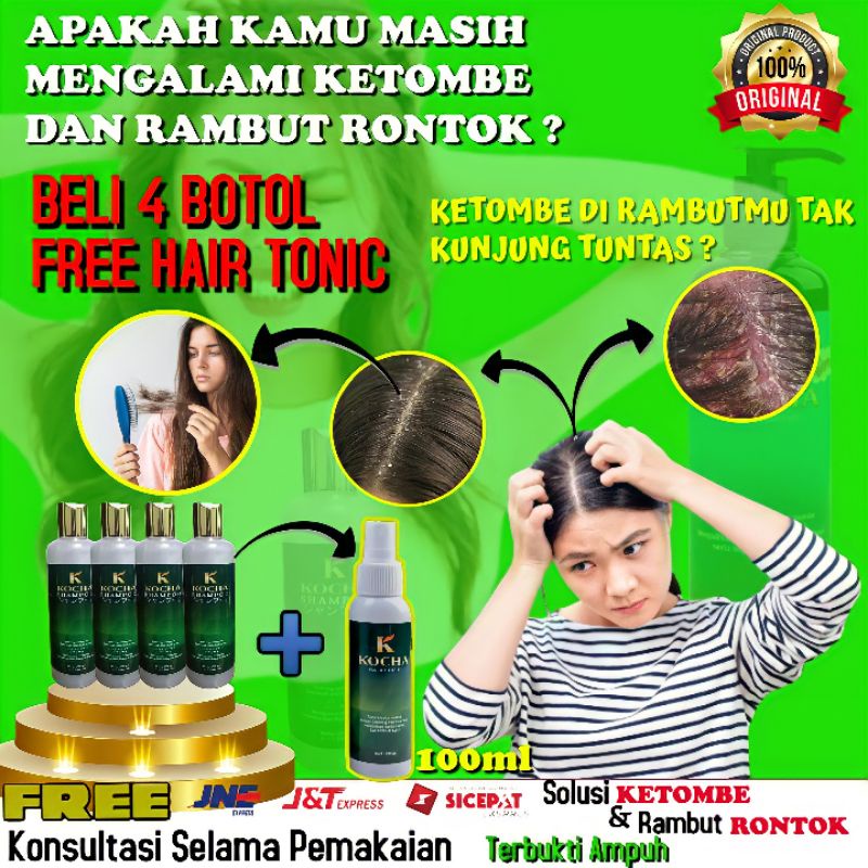Jual Obat Penghilang Ketombe Dan Rambut Rontok Paling Ampuh Anti Dandruff Berkeral Shampo Anti ...