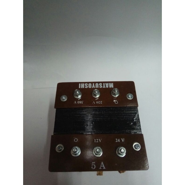 Jual Travo step down 5A input 380/220 otput 12/24vac | Shopee Indonesia