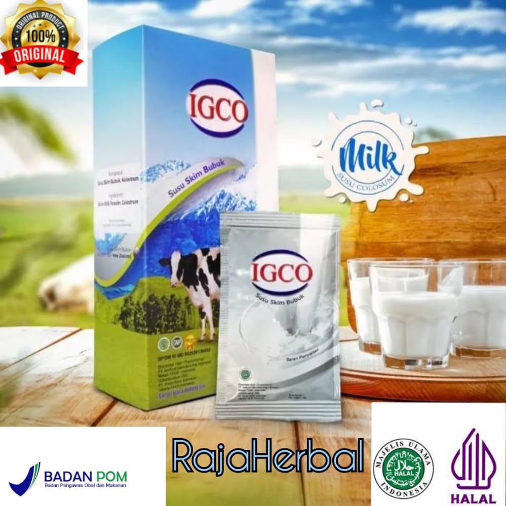 Jual SUSU IGCO PER BOX SUSU SKIM COLOSTRUM KOLOSTRUM IGCO ORIGINAL ASLI ...