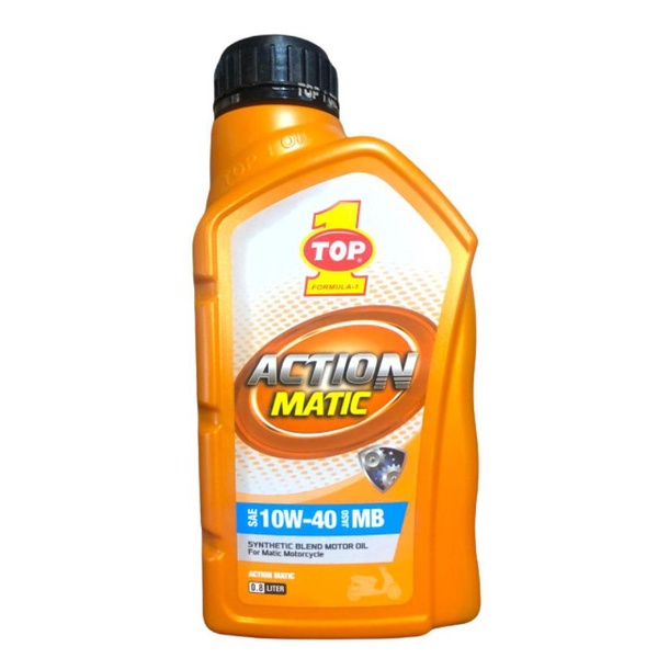Jual Oli TOP1 MATIC ACTION 10w-40 asli produk | Shopee Indonesia