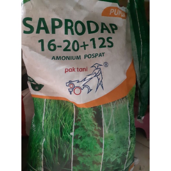Jual Pupuk Saprodap 16-20+12S Amonium Pospat Pak Tani Kemasan Repack ...
