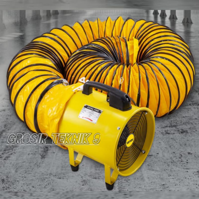 Jual Weka Germany Kipas Portable Ventilator Blower 300 Mm 12 Inch Plus Selang Flexible Duct 5 ...