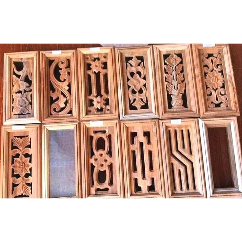 Jual loster kayu fentilasi Udara angin angin rumah hiasan jendela ...