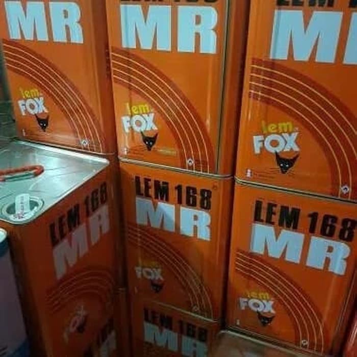 Jual Lem Fox 168 MR ( Lem Kuning 10 kg ) Best For Edging HPL | Shopee ...