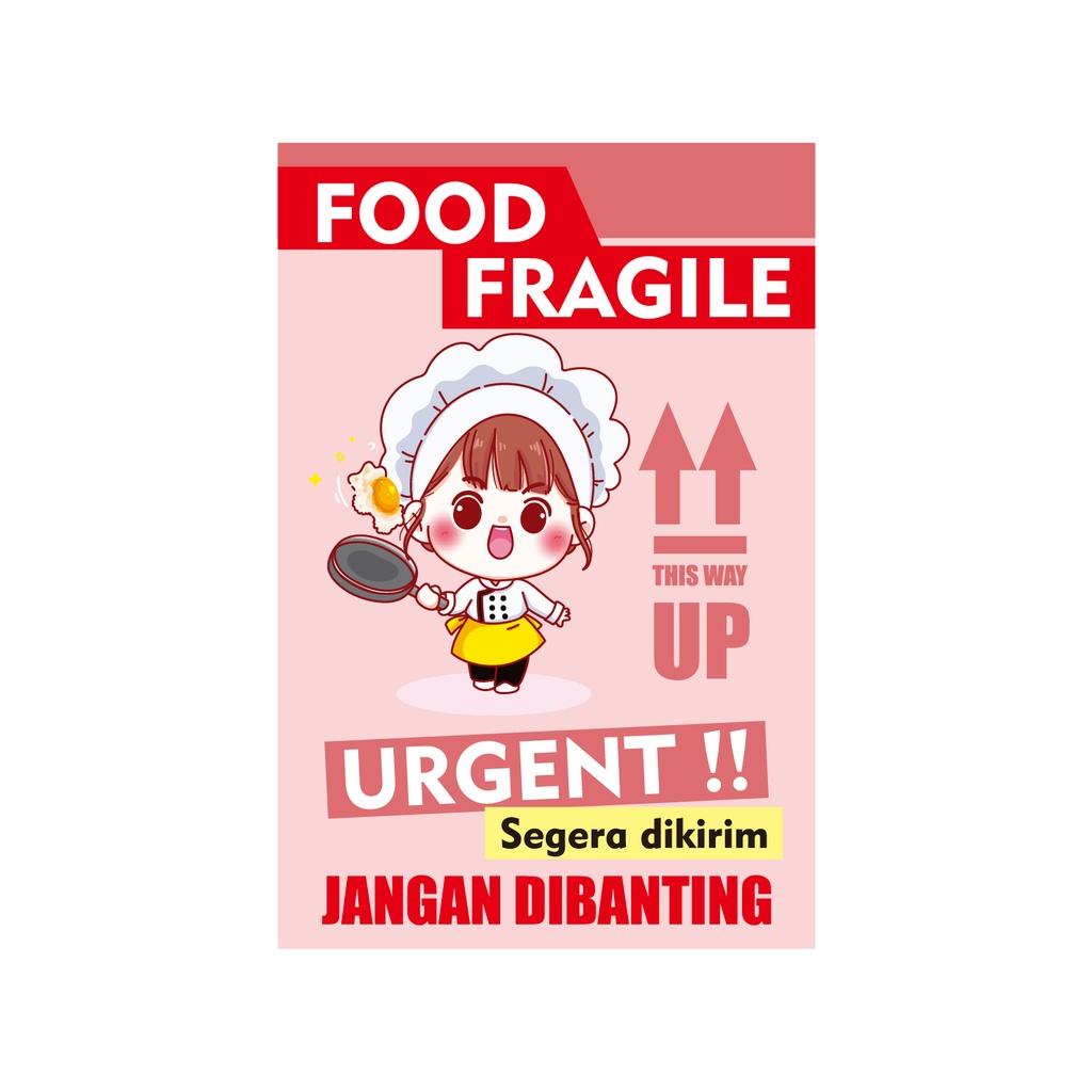 Jual Stiker/Sticker FRAGILE (4x6 cm) cuttingsticker - stickercustom ...
