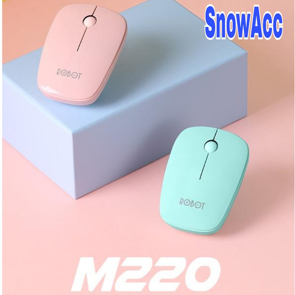 Jual ROBOT M220 2.4G Wireless Optical Mouse - Garansi Resmi 1 Tahun ...