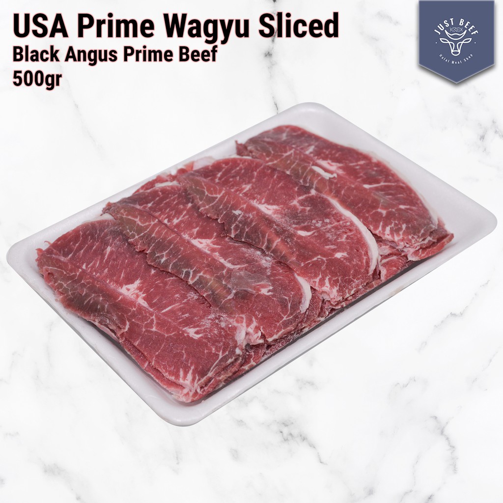 Jual Daging Sapi USA Prime Top Blade Wagyu Sliced - Black Angus Prime ...