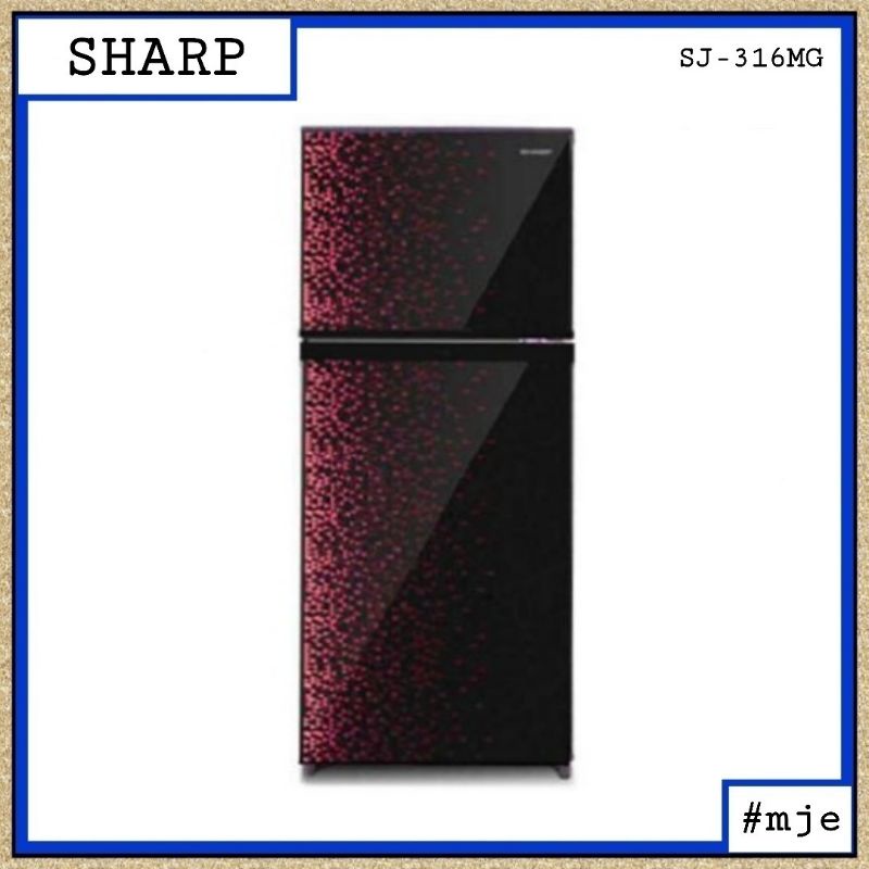 Jual KULKAS SHARP SJ 316 MG / Dua Pintu, 256 Liter | Shopee Indonesia