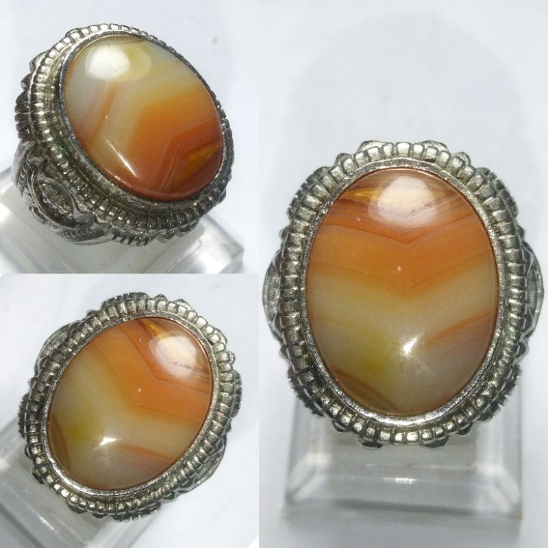 Jual CINCIN BATU AKIK YAMAN JUNDER /JUNJUNG DERAJAT ASLI 100% NATURAL ...