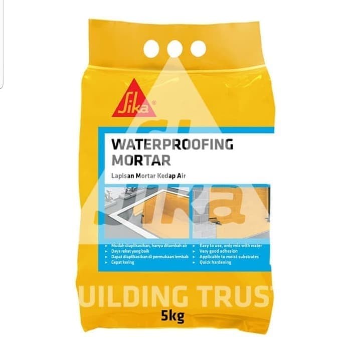 Jual SIKA WATERPROOFING MORTAR 5KG SIKA WATER PROOFING MORTAR | Shopee ...