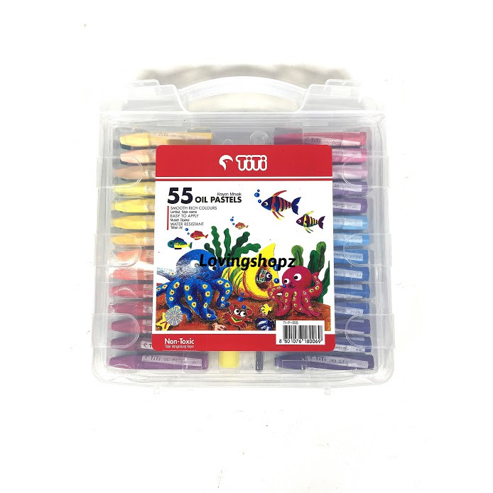 Jual Crayon Titi 55 warna, Crayon 55 C | Shopee Indonesia