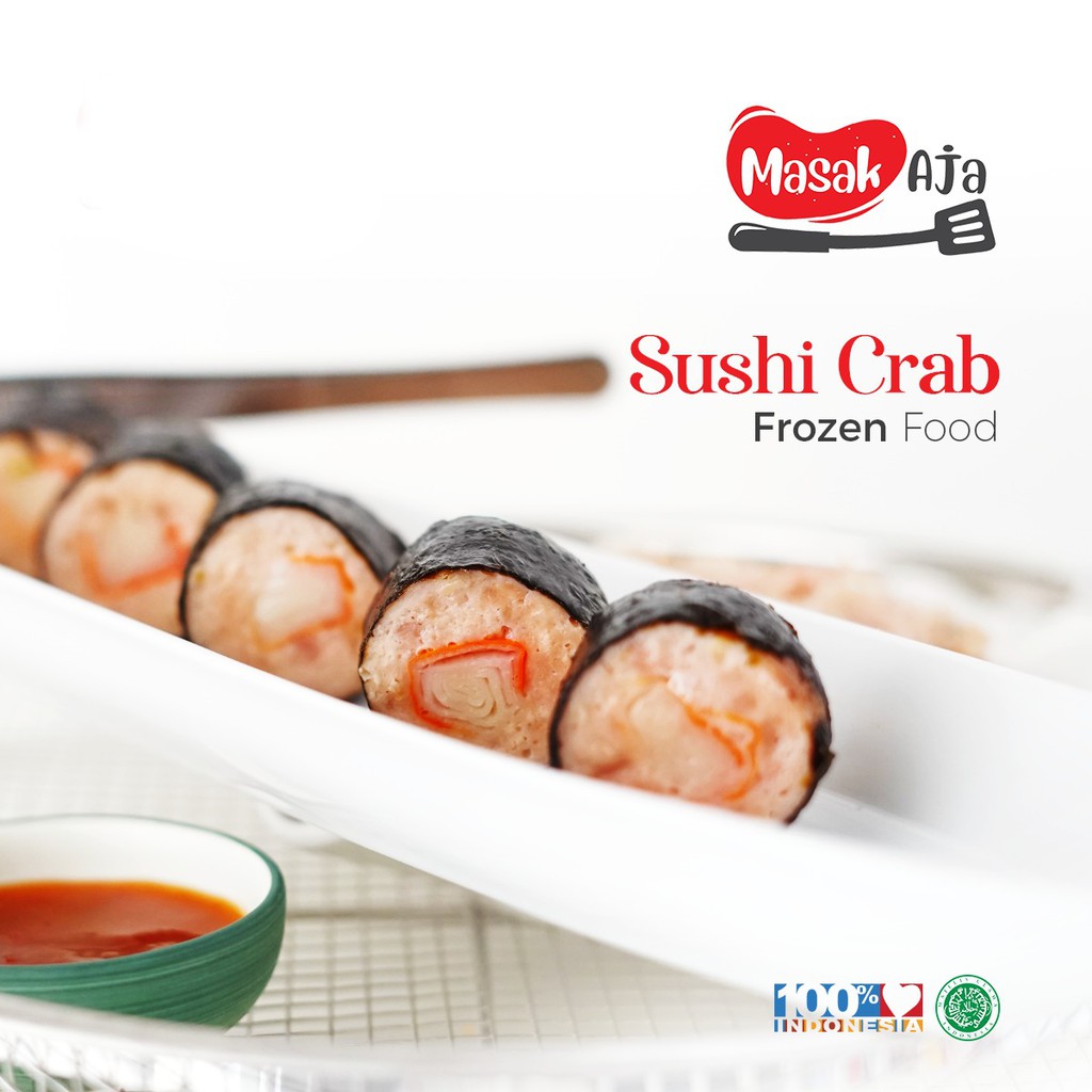 Jual Sushi Crab Frozen Food Masak Aja | Shopee Indonesia