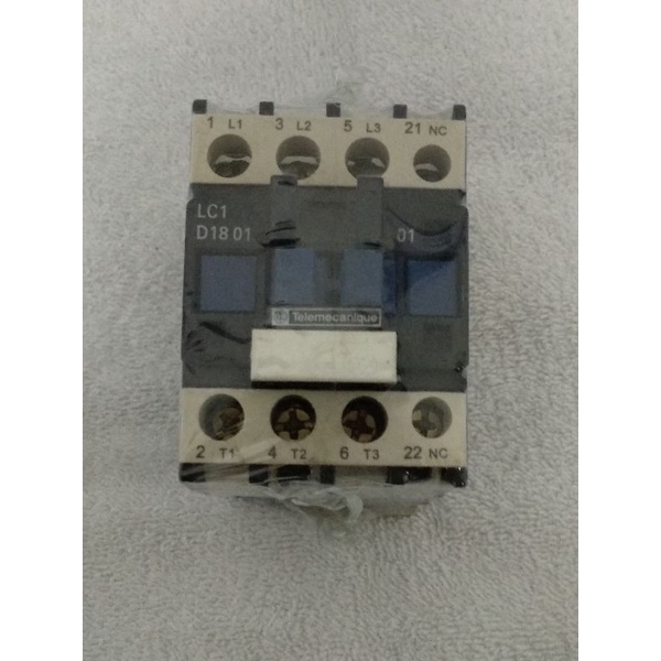 Jual CONTACTOR TELEMECANIQUE LC1D1801 AC1-32A | Shopee Indonesia