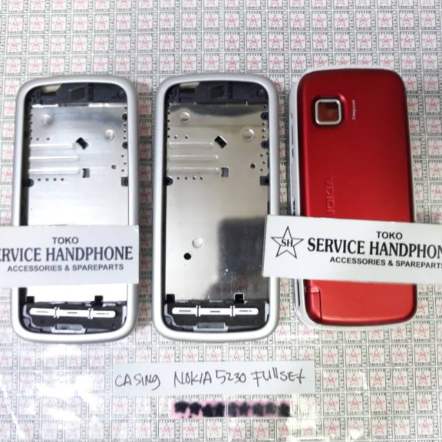 Jual Casing Housing Fullset Nokia 5230 5233 | Shopee Indonesia