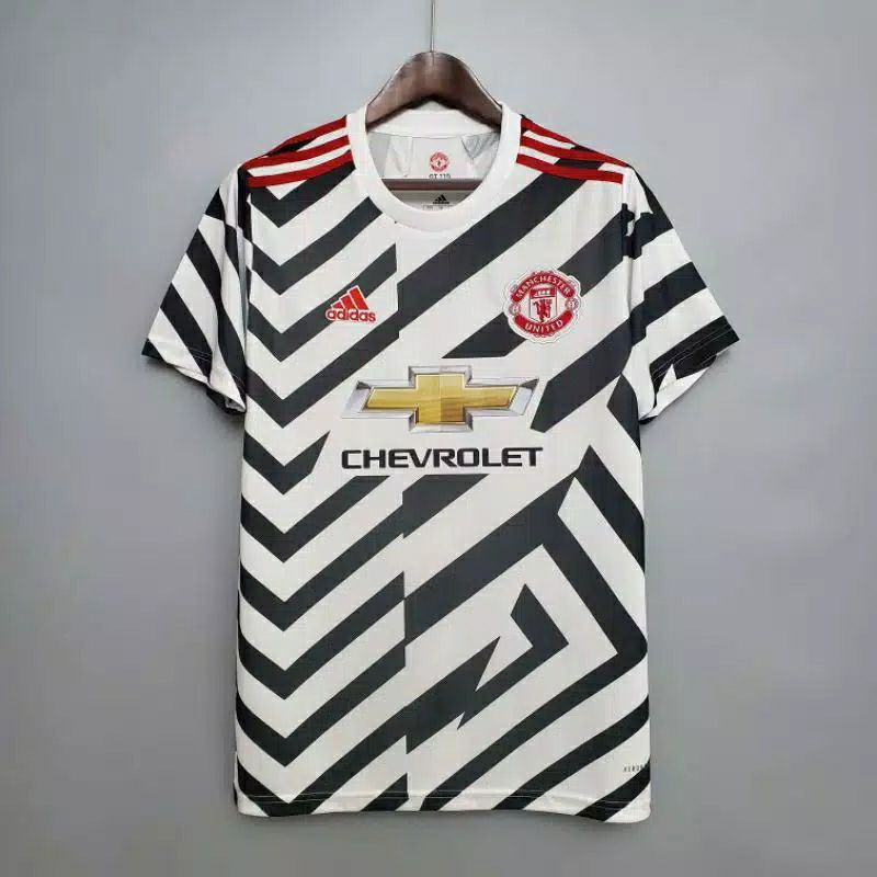 Jual Jersey MU 3RD 2020 / 2021 GRADE ORIGINAL Man United Hitam Putih ...