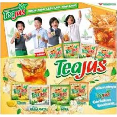 Jual Tea Jus - Minuman Teh Serbuk Instant | Isi 10 Sachet | Shopee ...
