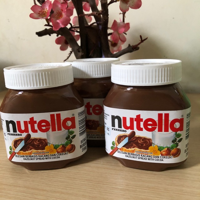 Jual Nutella 200gr /350gr exp bln 01/24 HALAL MUI | Shopee Indonesia