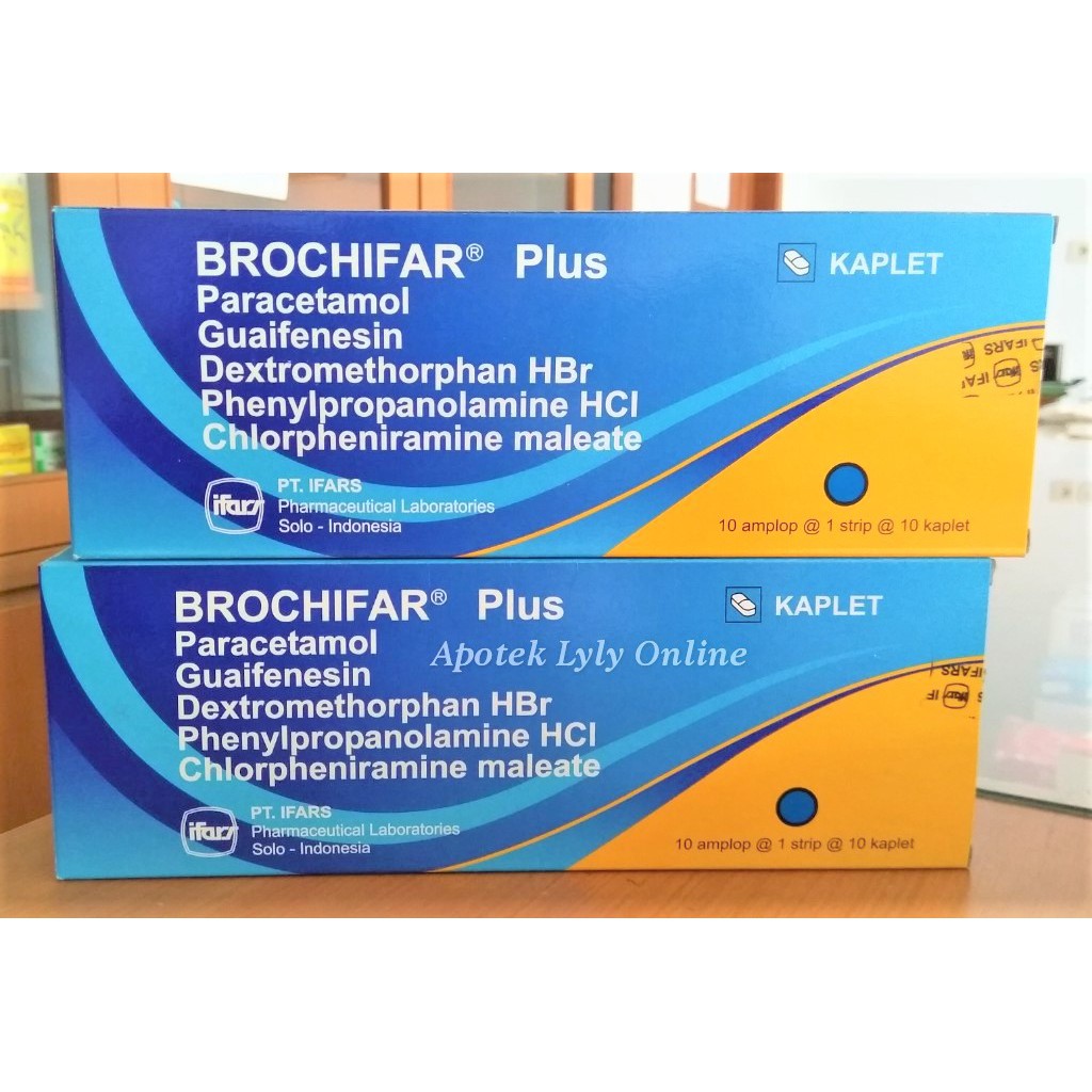 Jual Brochifar Plus Box 100 Tablet | Shopee Indonesia