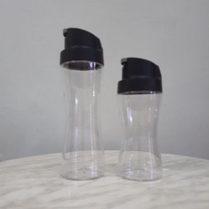 Jual SOY SERVER BLACK TUPPERWARE (2 )/BOTOL SAUS/BOTOL KECAP/BOTOL ...
