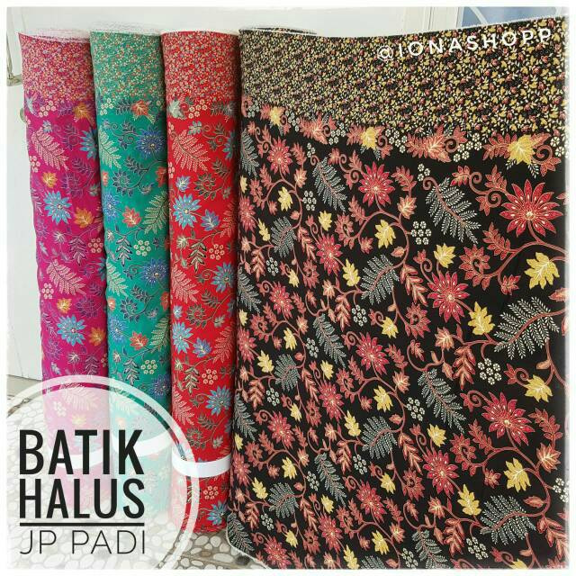 Jual Kain batik halus JP PADI / kain batik meteran | Shopee Indonesia