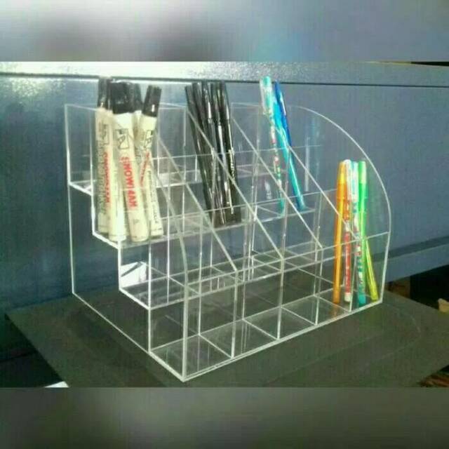 Jual Tempat pulpen akrilik 20kotak , acrylic display | Shopee Indonesia