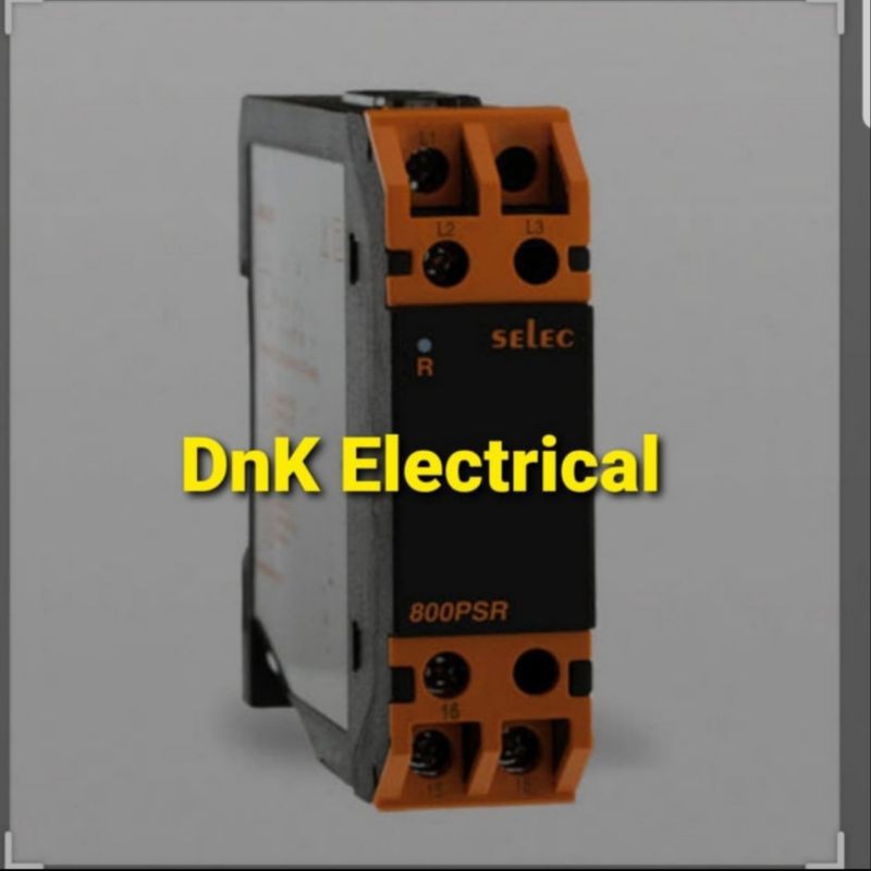Jual Analog Phase Sequence Relay/Protection Relay Merk Selec 800PSR/800 ...