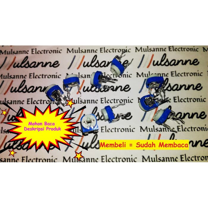 Jual Trimpot Trimmer Potentiometer Variable Resistor Breadboard Pcb Shopee Indonesia