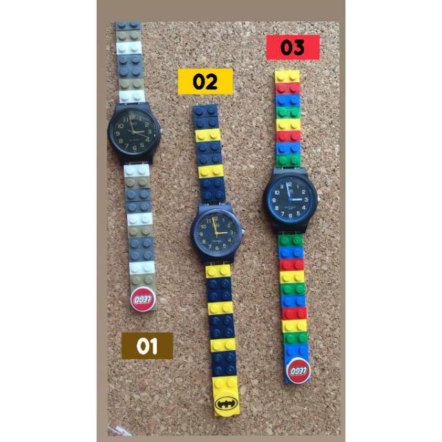 Jual JAM ELNINUO (JAM LEGO BRICK) | Shopee Indonesia
