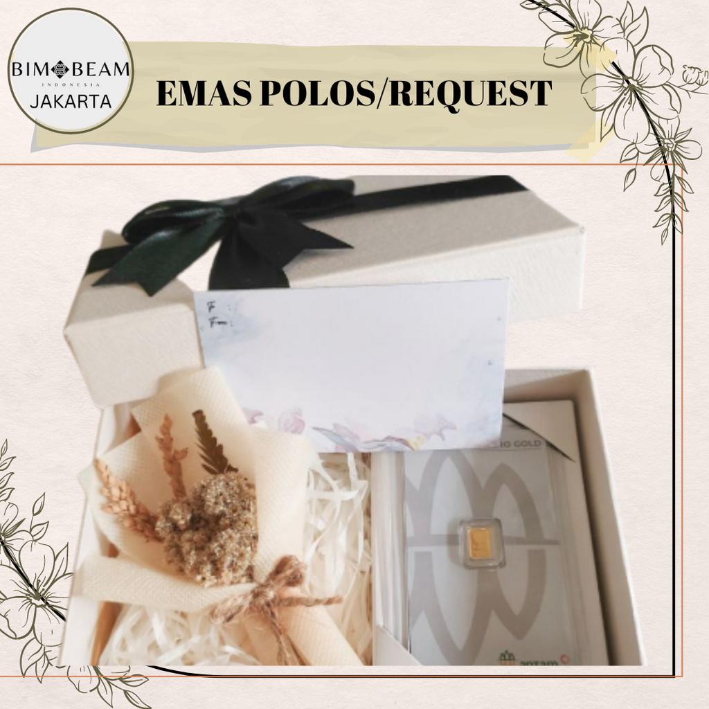 Jual PAKET HAMPERS BOUQUET 0,1 gr 0,25gr EMAS LM ANTAM BUNGA MINI sudah ...