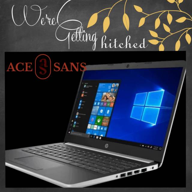 Jual GRATIS ONGKIR | Laptop HP 14s-dk0073AU AMD A4-9125 4GB 1TB AMD ...