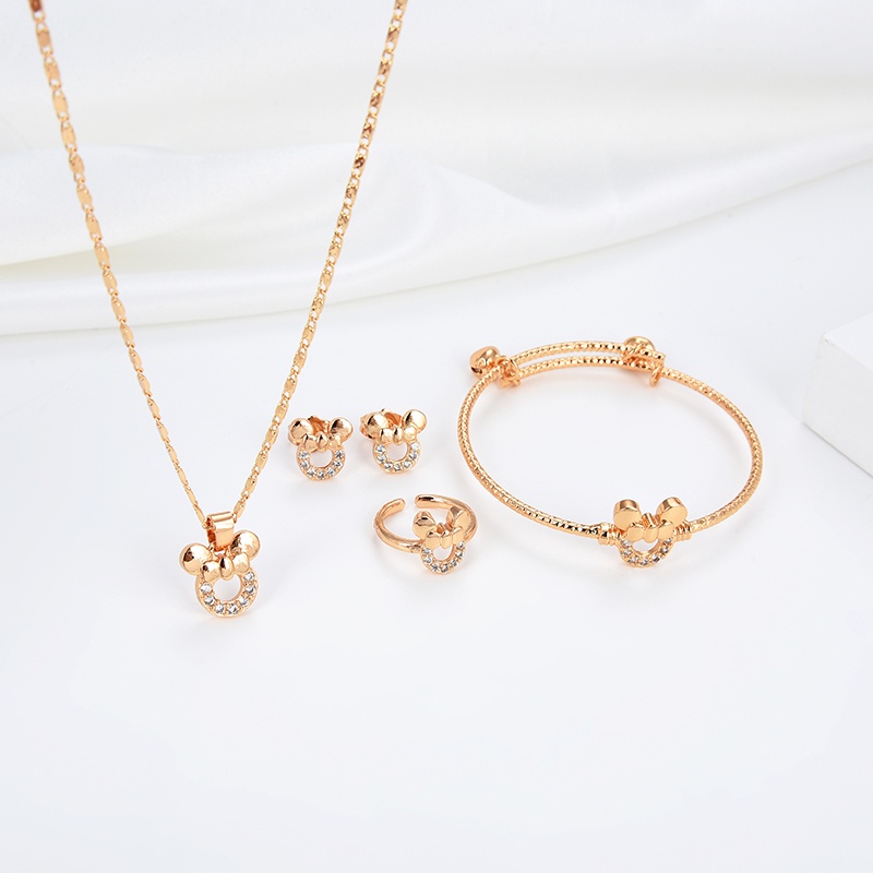 Jual Hyl Jewelry 5pcs Kalung Set Anak Titanium Anti Karat Asli Perak ...