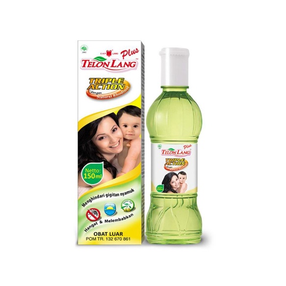 Jual Cap Lang Minyak Telon Lang Plus Triple Action 150ML | Shopee Indonesia