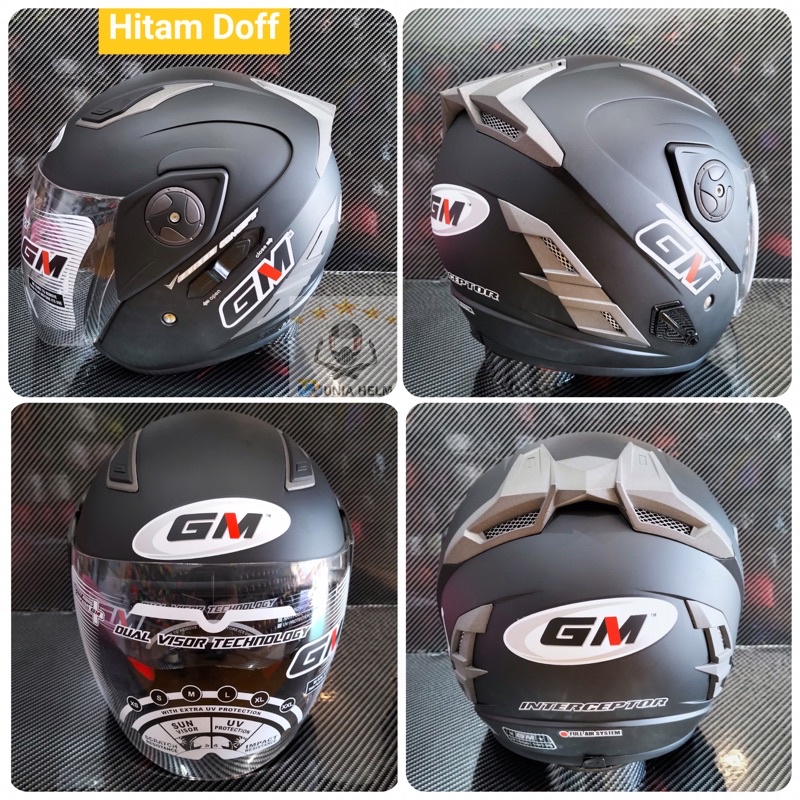 Jual helm GM Interceptor | Shopee Indonesia
