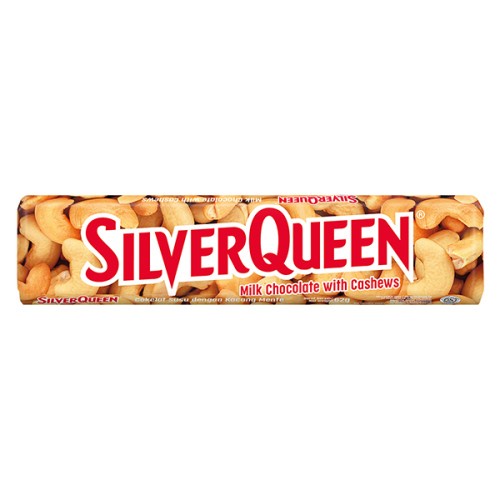 Jual Silver Queen Milk Chocolate with Cashews 58 gram | Shopee Indonesia