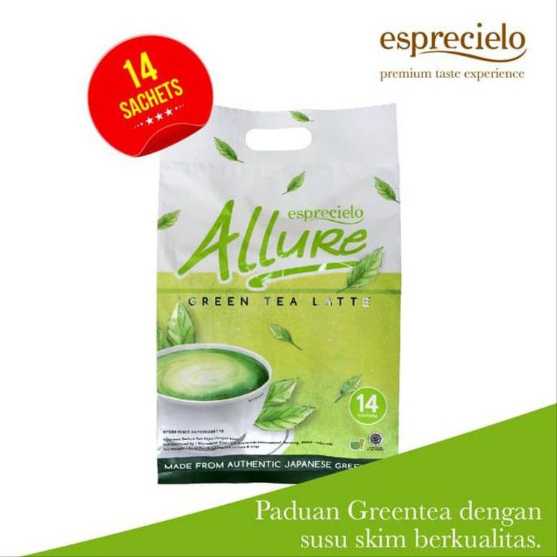 Jual Esprecielo Allure Green Tea Latte Authentic Japanese Matcha ...