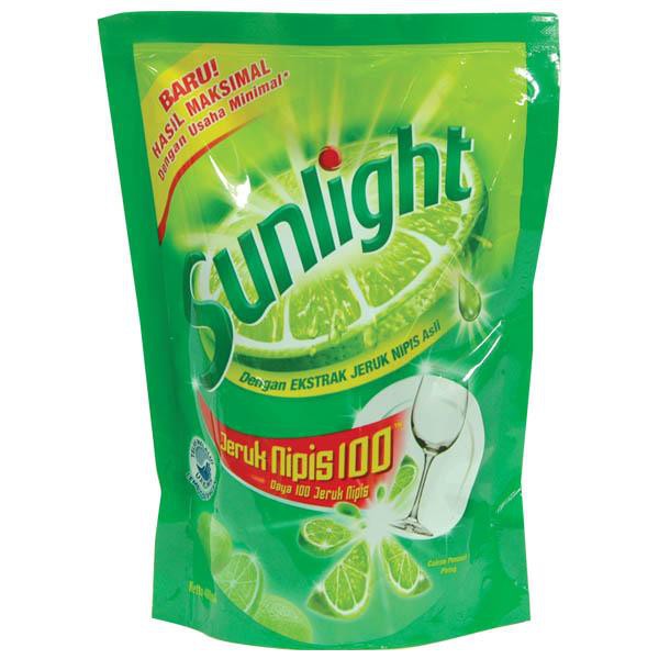 Jual Sunlight Lime Pouch 400 Ml | Shopee Indonesia