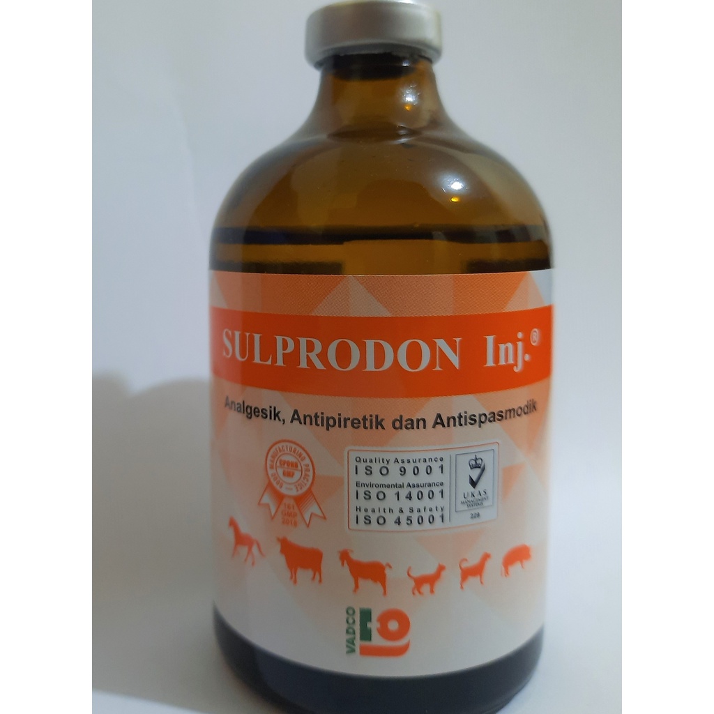 Jual SULPRODON INJ 100ML BY VADCO | ANALGESIK, ANTIPIRETIK ...