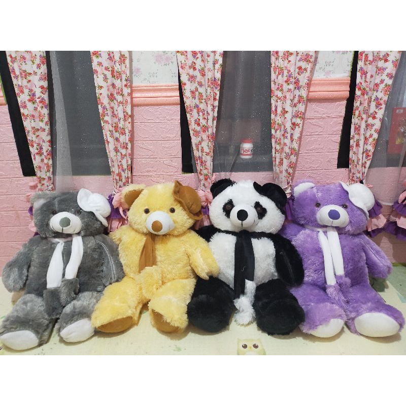 Jual Boneka beruang topi shall xl 65 cm | Shopee Indonesia