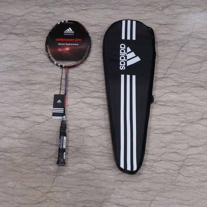 Jual Raket Badminton ADIDAS - ADIPOWER PRO ( RED BLACK SILVER ...