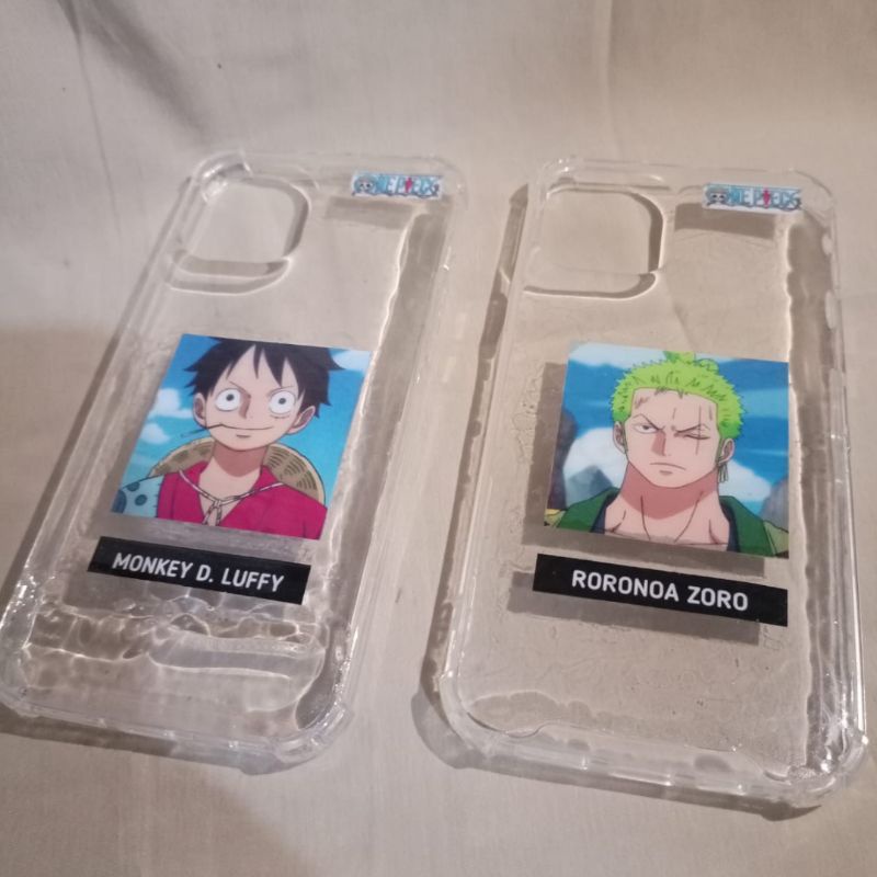 Jual Hardcase Akrilik gambar karakter One Piece: Luffy, Zoro, Sanji ...