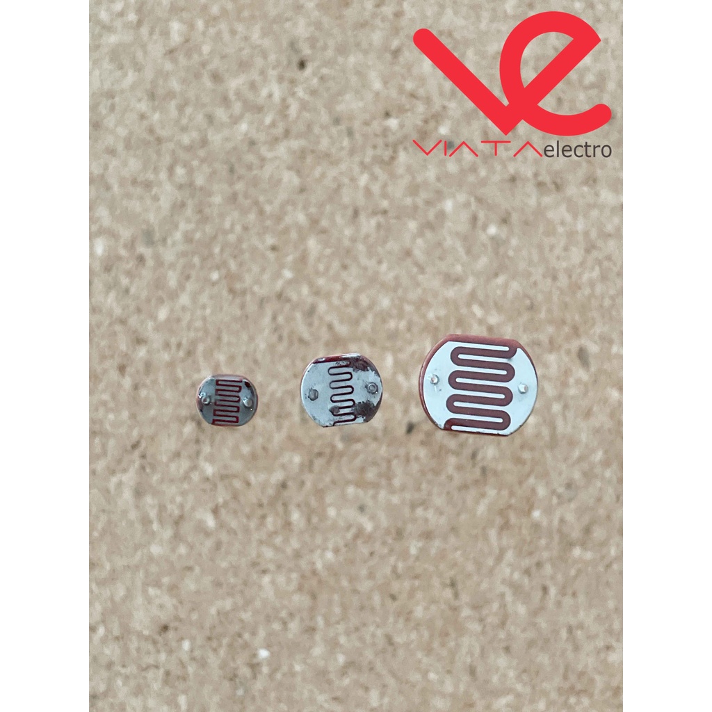 Jual LDR SEDANG 7mm PHOTO RESISTOR PHOTORESISTOR SENSOR CAHAYA | Shopee ...