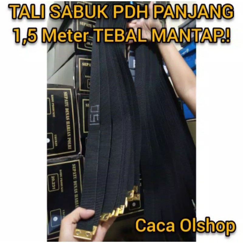 Jual TALI SABUK PDH PANJANG 150 CM TEBAL | Shopee Indonesia