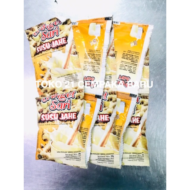 Jual Anget Sari Rasa SUSU JAHE 1 renceng isi 10 sachet | Murah Promo ...