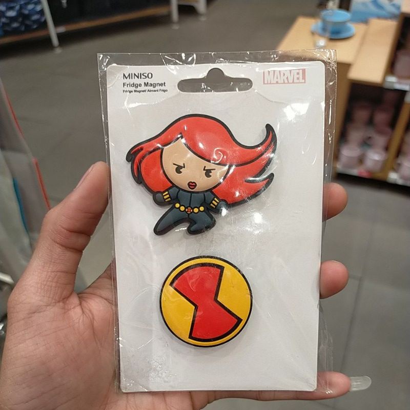 Jual Miniso X Marvel Collection Figure Fridge Magnet (2pcs) | Shopee ...