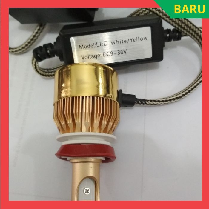 Jual Lampu LED Mobil Led Headlight Mobil H11 Led 3 Warna 35 Watt ...