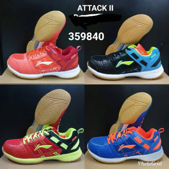 Jual sepatu lining atack dua / sepatu badiminton lining | Shopee Indonesia