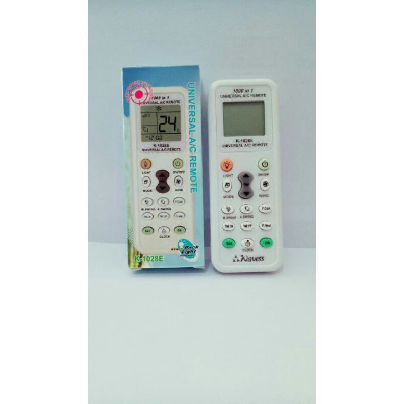 Jual REMOTE AC UNIVERSAL K-1028 MIRIP MERK CHUNGHOP ( UTK SEGALA MERK ...