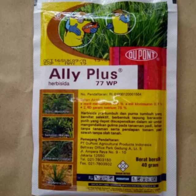 Jual Ally plus 77 wp 40 gram herbisida | Shopee Indonesia